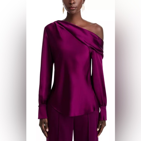 Jonathan Simkhai | Tops | Simkhai Alice Drape Blouse | Poshmark